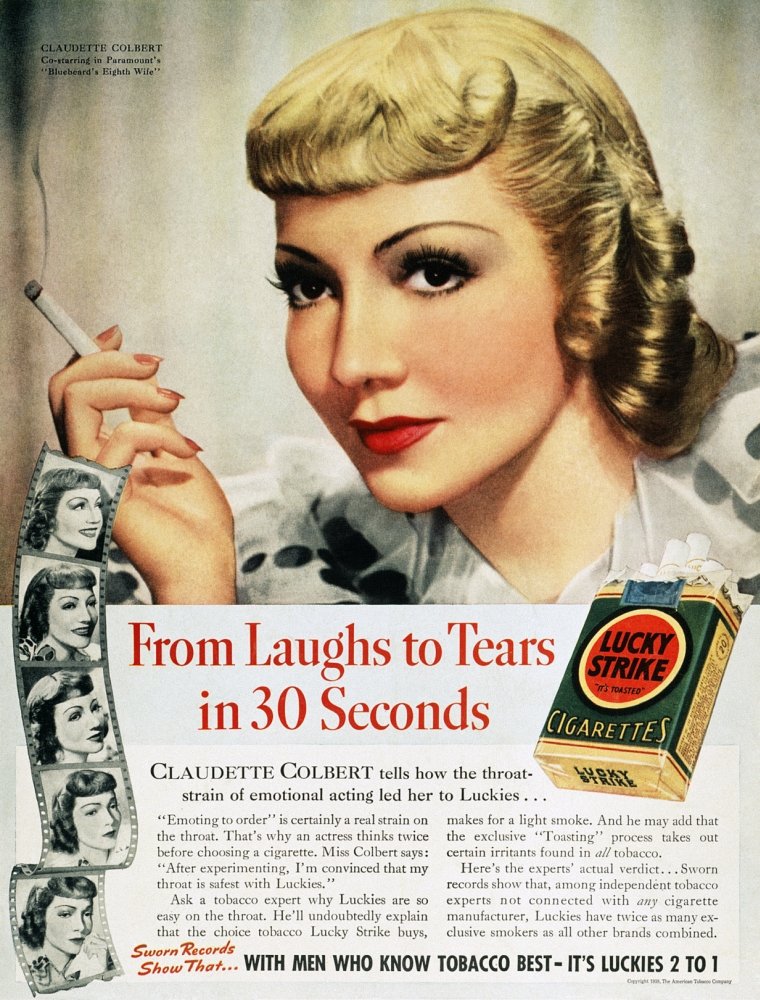Lucky Strike Cigarettes 1920s How Tobacco Companies Sold Women A Pack