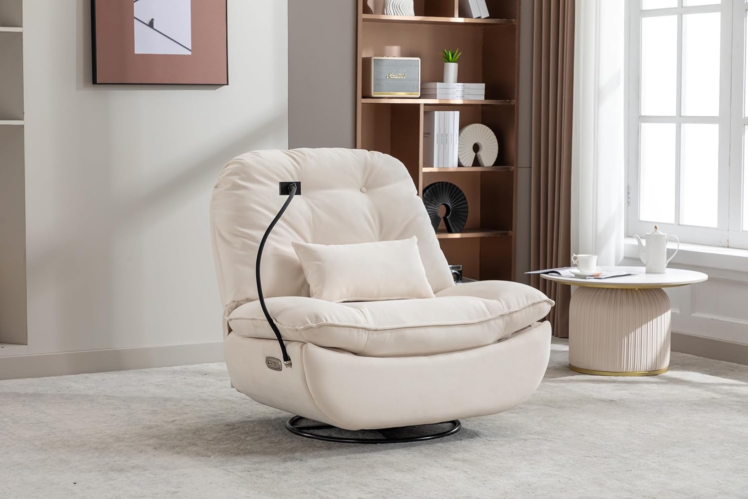 Amazon.com: Power Recliner Chair, Modern 270 Degree Swivel Power ...
