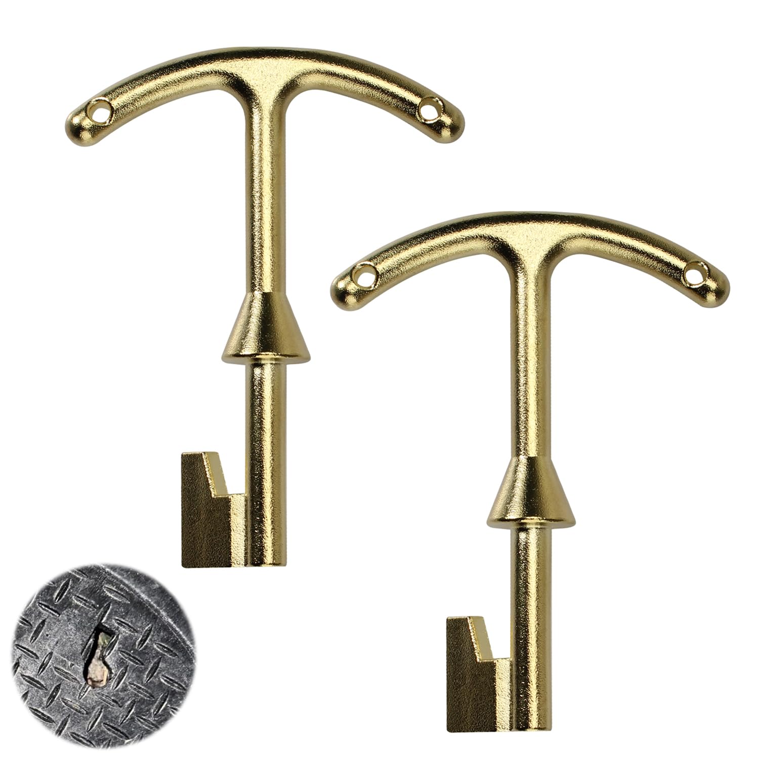 VIDABTE Water Meter Box Key, Water Meter Key Shut Off Tool, M07001 ...