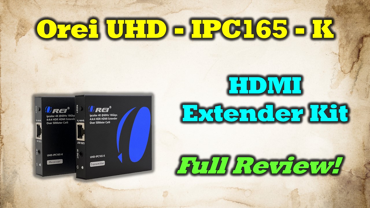 Watch Orei UHD-IPC165-K - Full Overview and Unboxing on Amazon Live