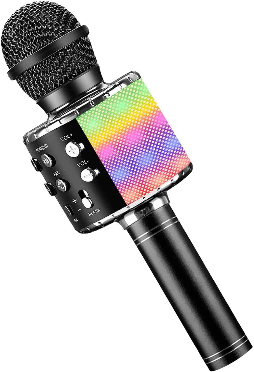 Singing Machine SMM-205 Unidirectional Dynamic Karaoke Microphone with ...