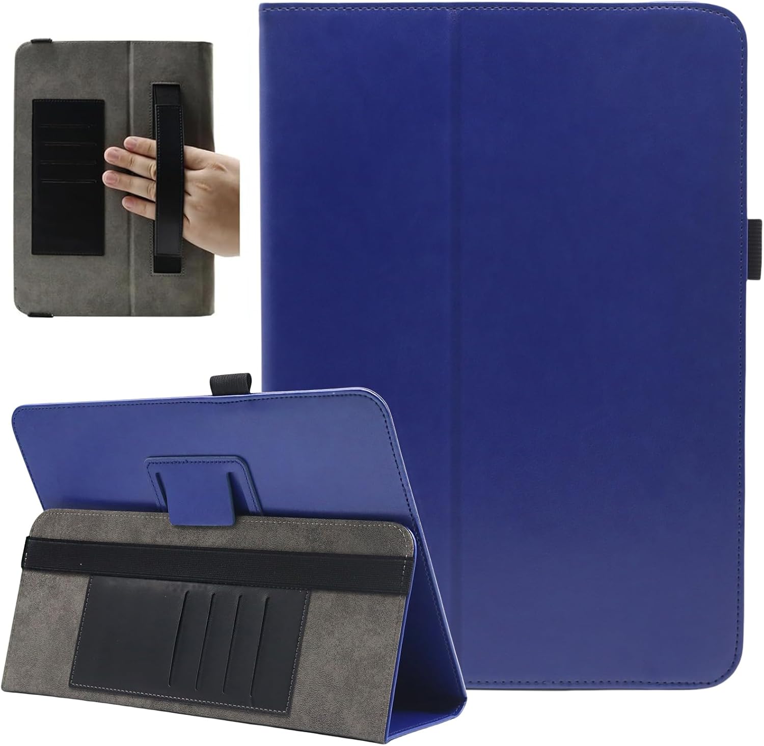 Amazon.com: Universal 7 8 Inch Tablet Case, Viclowlpfe Protective Folio ...