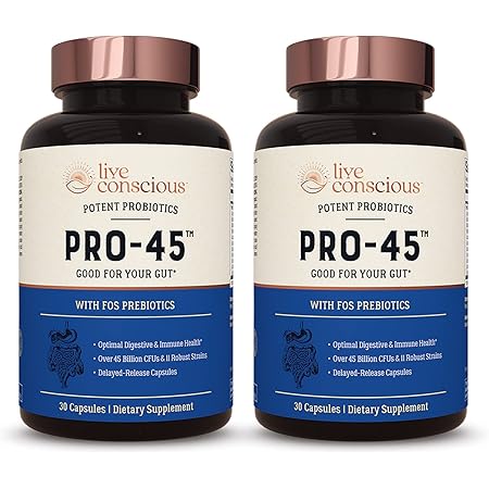 Amazon.com: PRO45: Probiotic Formula, 45 Billion CFU, 11 Comprehensive ...
