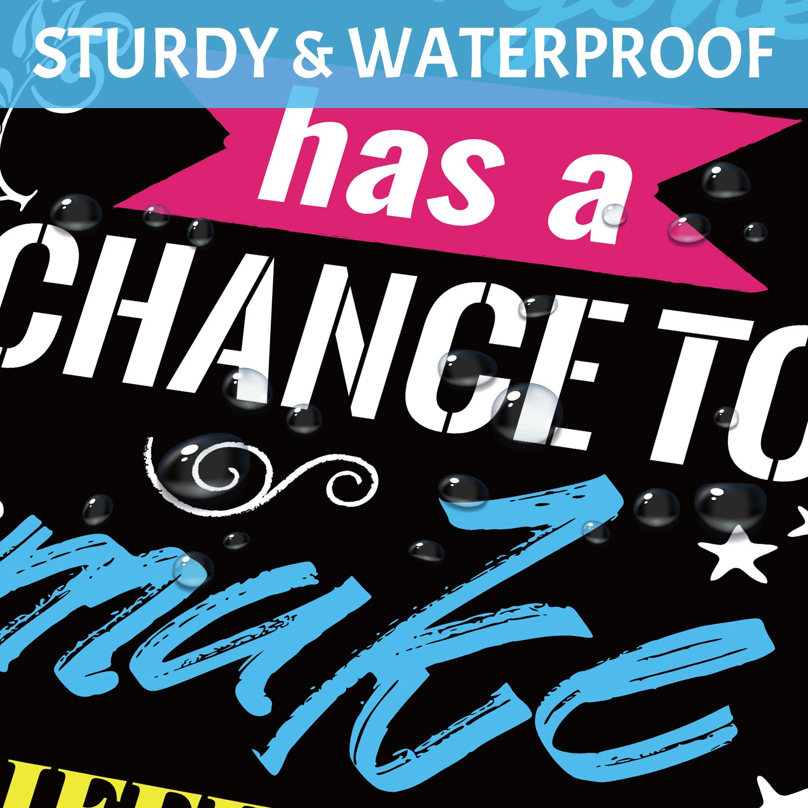 Positive Affirmations Wall Decor Growth Mindset Posters For Decorations ...