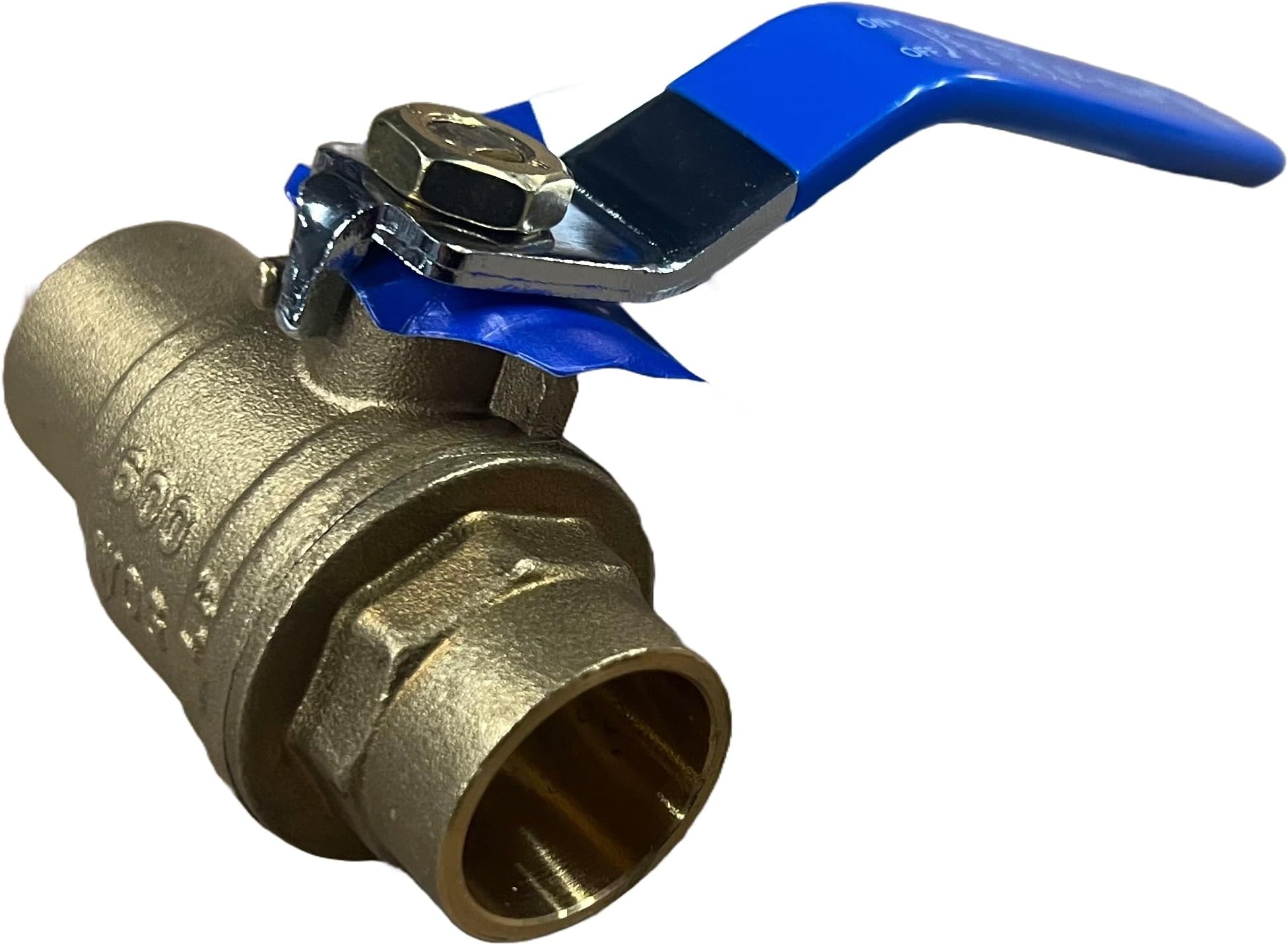 Amazon.com: 1 Piece XFITTING 3/4" Sweat Ball Valve with Drain, Brass ...