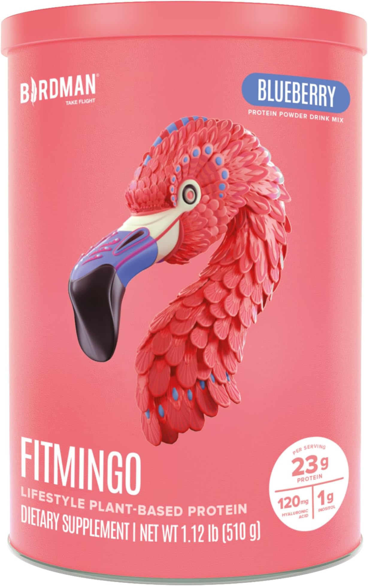 Amazon.com: BIRDMAN Fitmingo Vegan Protein Powder with Inositol ...