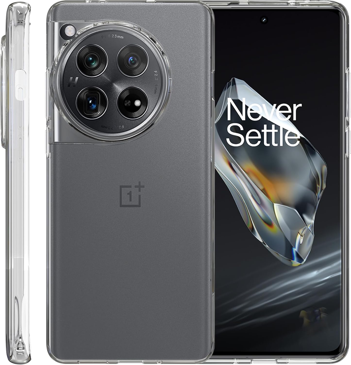 Fitudoos Case for Oneplus 12R Case, Soft Protective Liquid Silicone ...