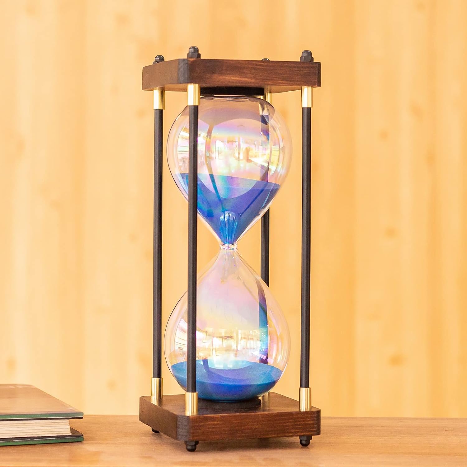 Amazon.com: Rainbow Hourglass Timer,60 Minutes Sand Timers,Hour Glass ...