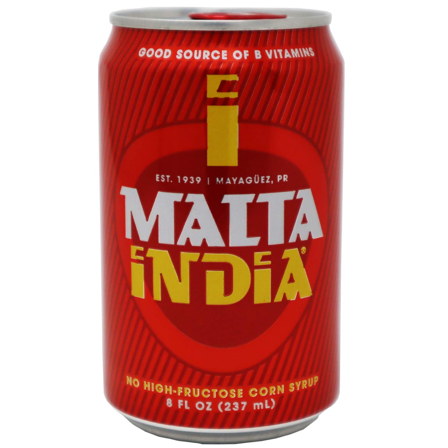 Malta India – Bebida de malta sin alcohol original de Puerto Rico, 8 ...