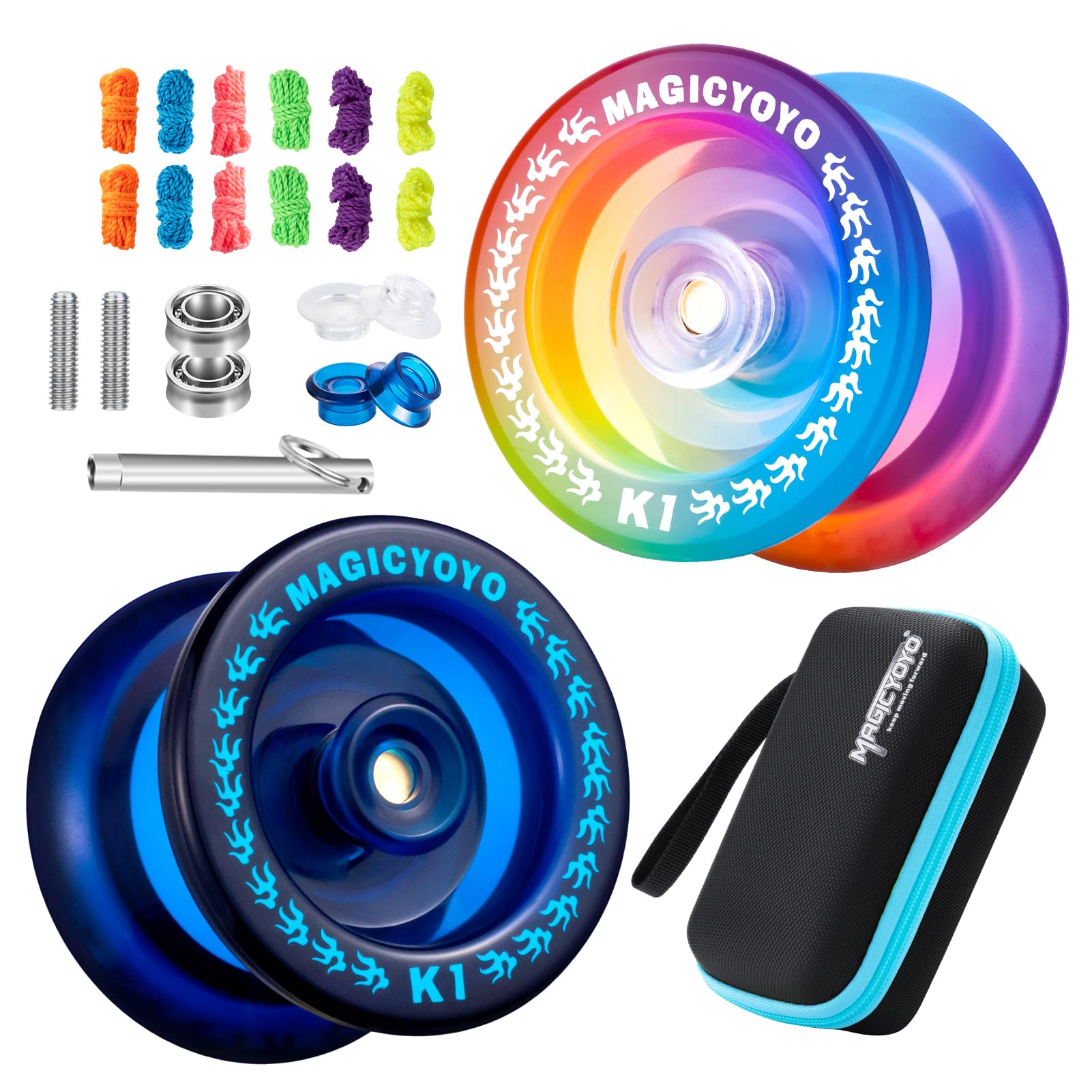 Amazon.com: MAGICYOYO K1 Yoyo Pack of 2 Responsive Yoyo, Plastic yoyo ...