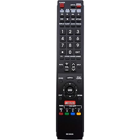 Amazon.com: Universal Remote for Sharp TV LC-60EQ10U LC60LE660U LC ...