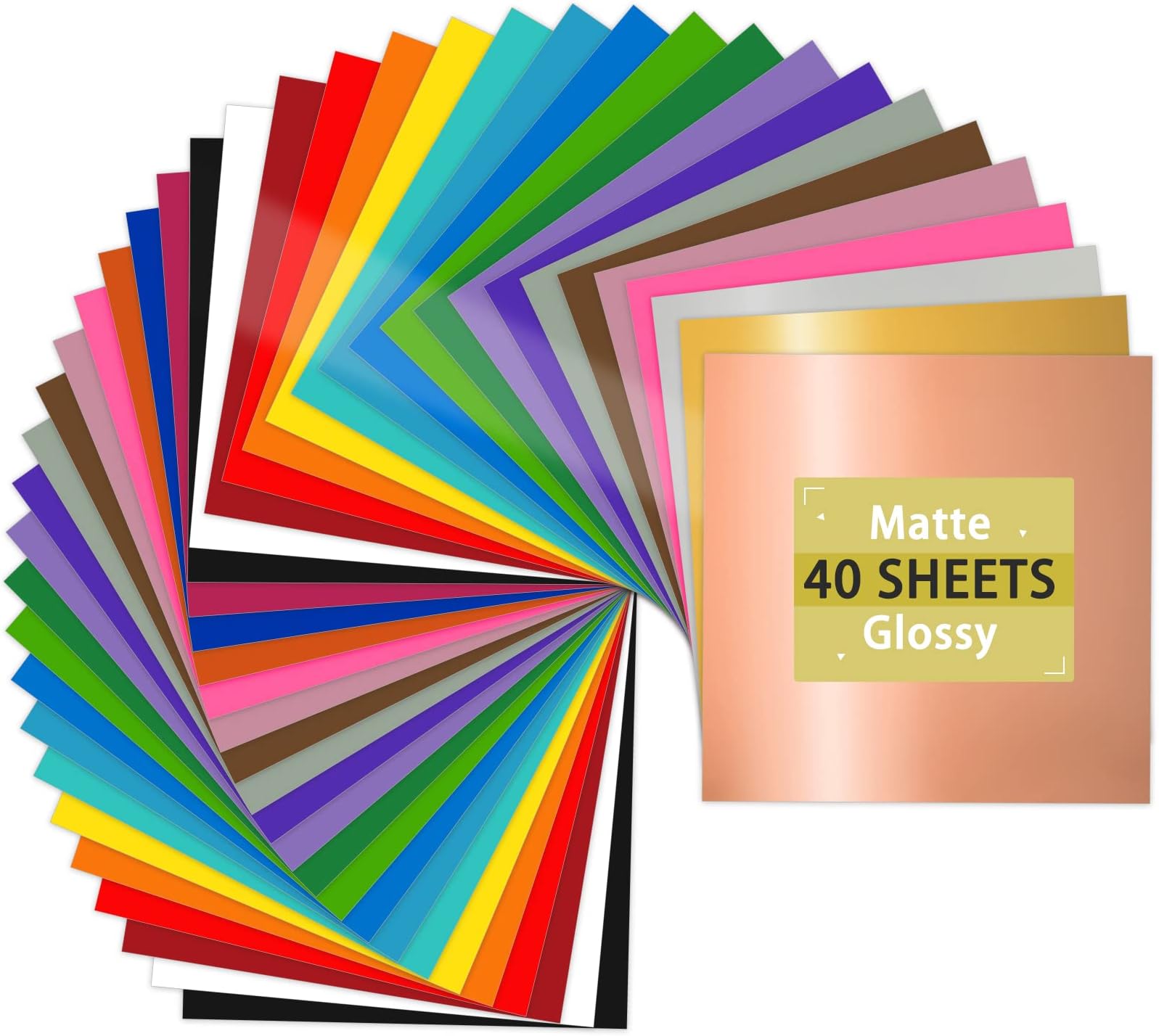 Amazon.com: Gatichetta Pastel Adhesive Vinyl Bundle, 12"x12"|10-Sheet ...