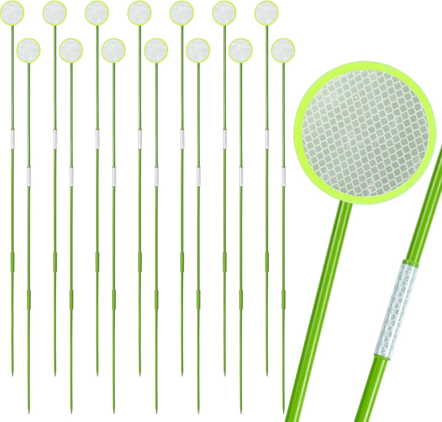 Amazon.com : Glow-in-the-dark Lane Identification Reflectors, 6 packs ...