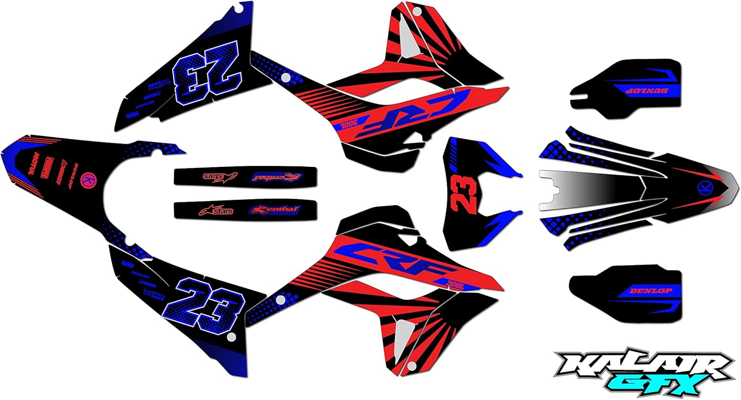 Amazon.com: Kalair GFX Graphics Kit for Honda CRF 300L (2021+) FH ...