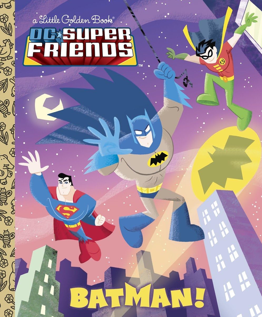 Batman! (DC Super Friends) (Little Golden Book): Wrecks, Billy, Beavers ...