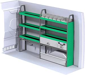 System Edstrom Ford Transit L2H2 Van Racking Kit : Amazon.co.uk: Automotive