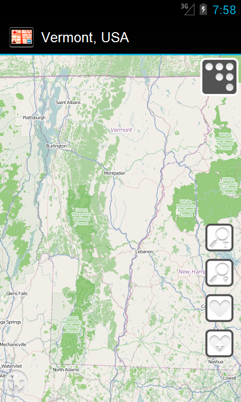 Vermont, USA Vector Map: Travel Monster - App on Amazon Appstore