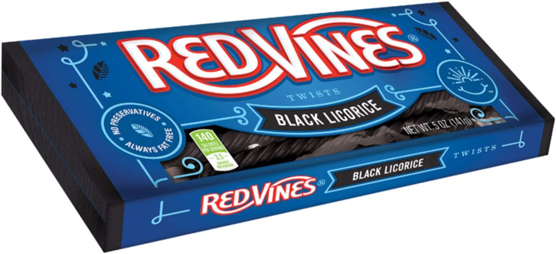 Amazon.com : TWIZZLERS Twists (Black Licorice, 1-Pound Bags, Pack of 6 ...