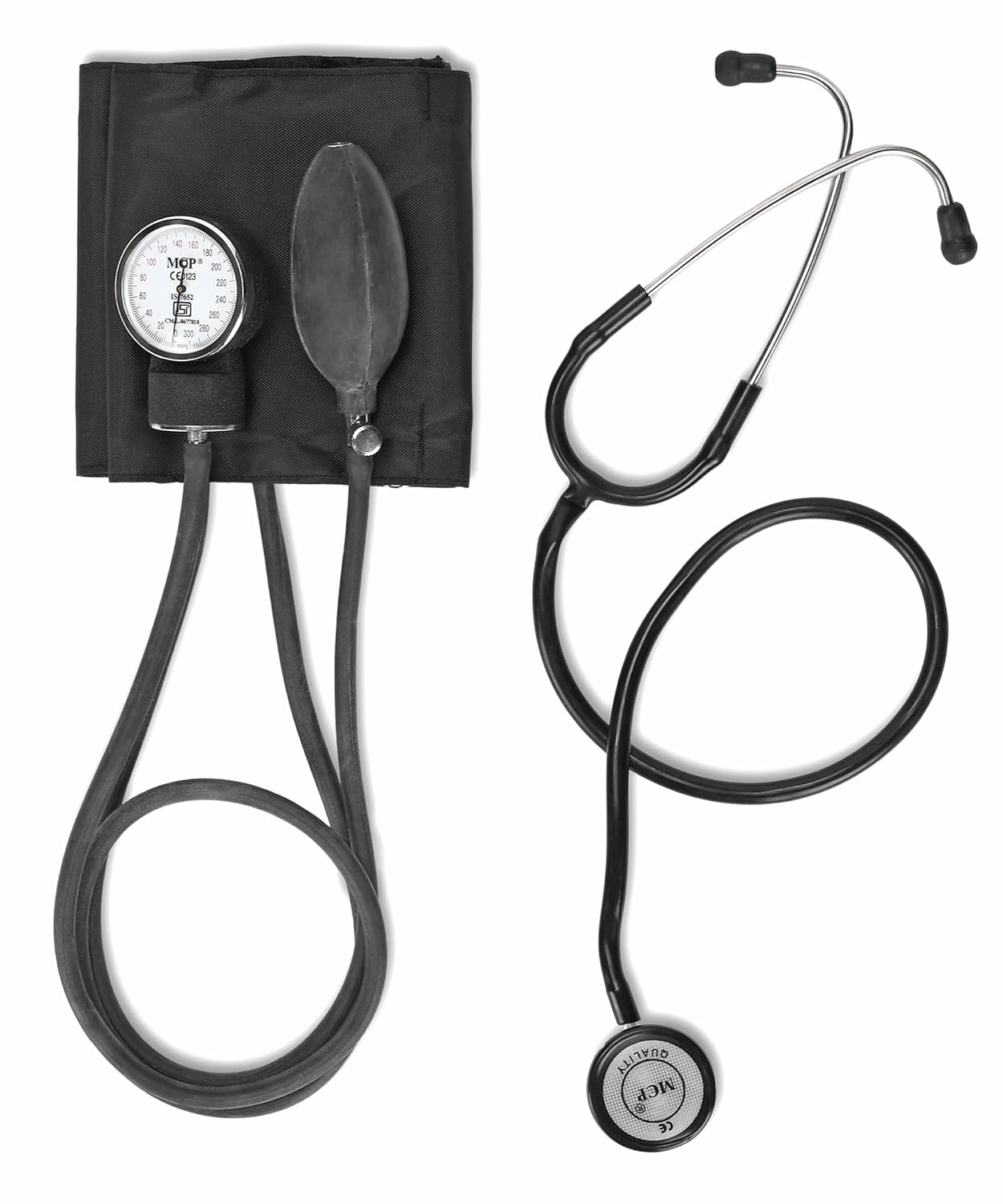 Dr. Care Blood Pressure Monitor BP Aneroid Sphygmomanometer with Basic ...