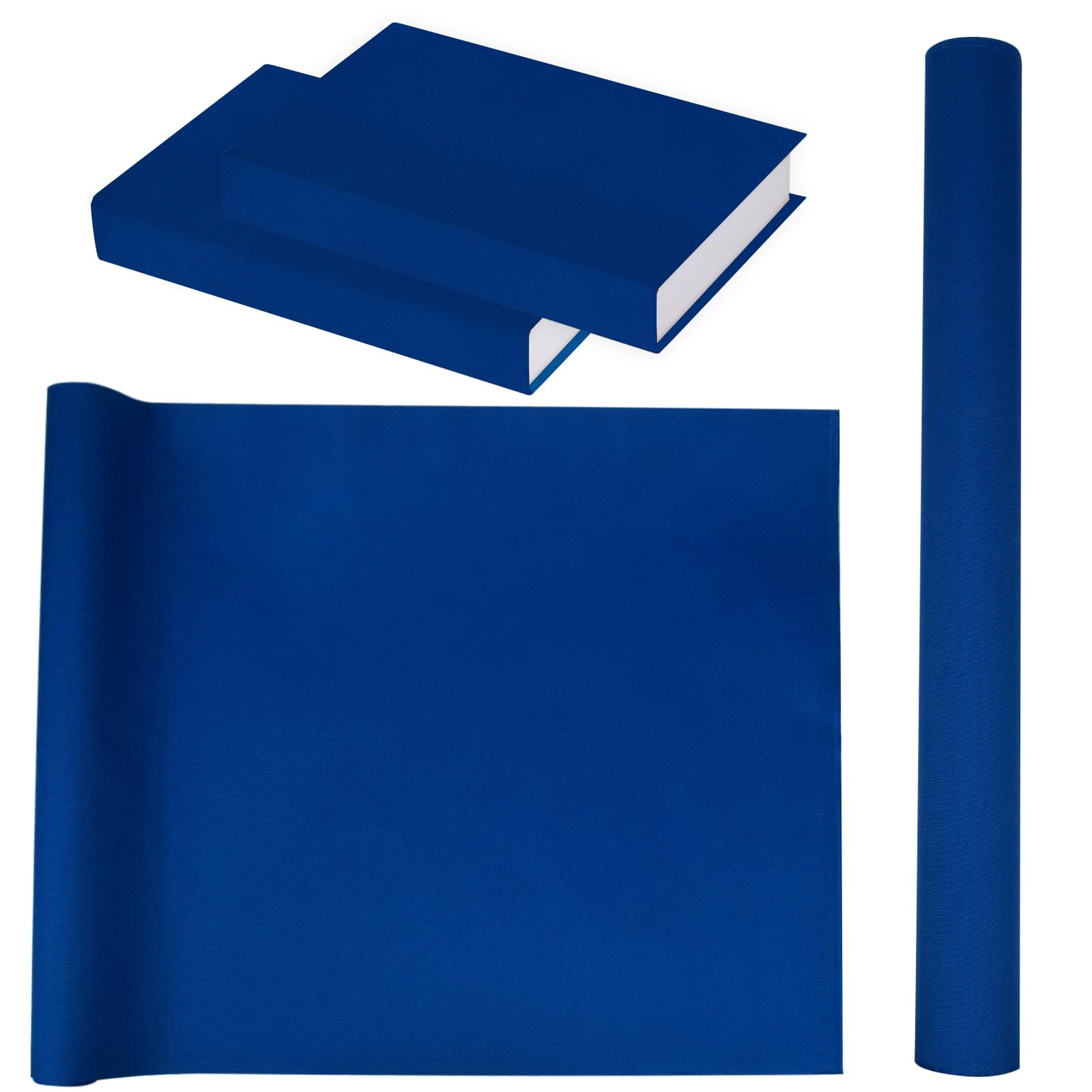 Amazon.com: Fuceury Book Cloth for Book Binding 57×17 Inch Dark Blue ...