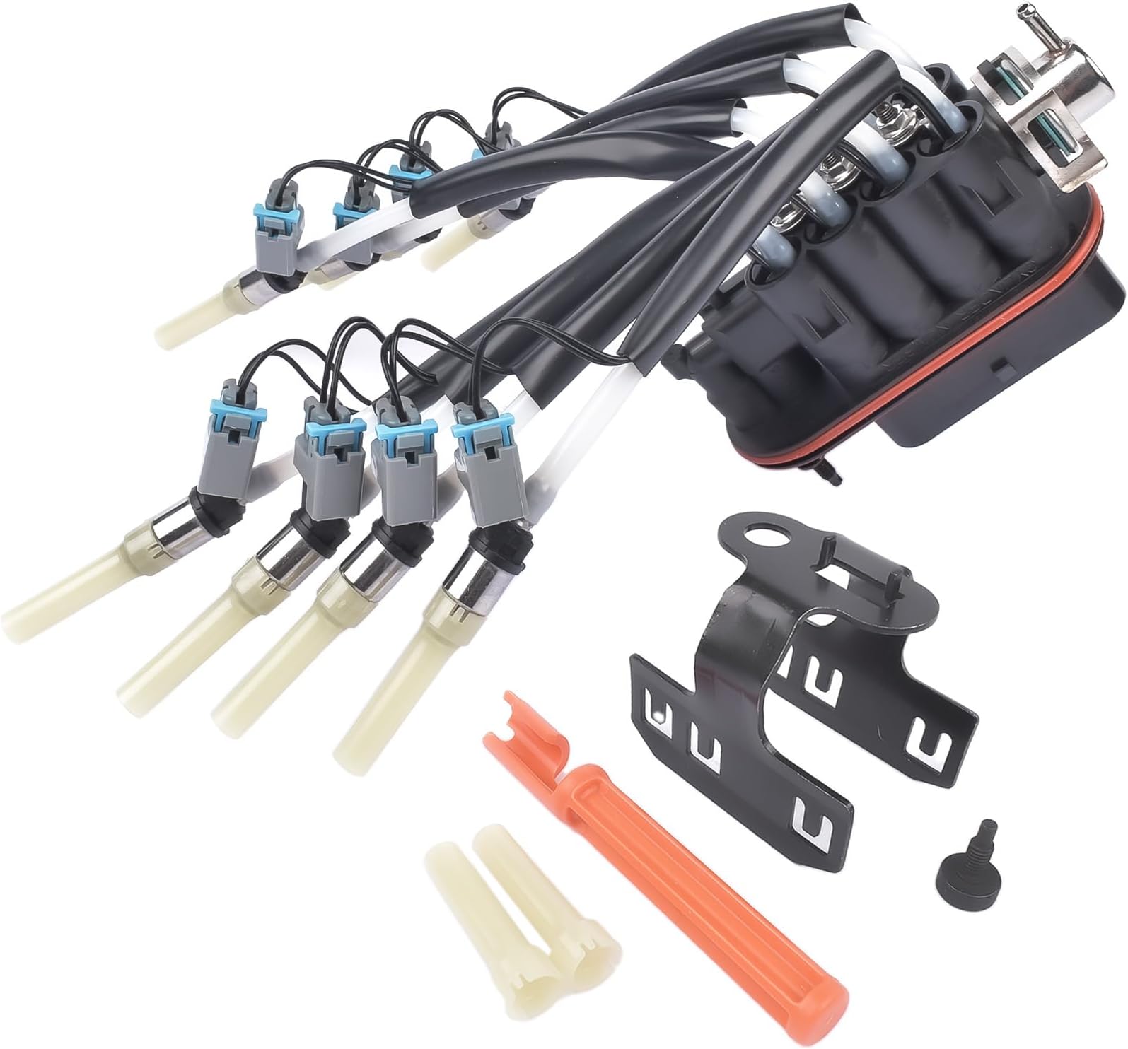 Amazon.com: TEKKOAUTO FJ504 Spider Fuel Injector Kit FJ10566 Compatible ...