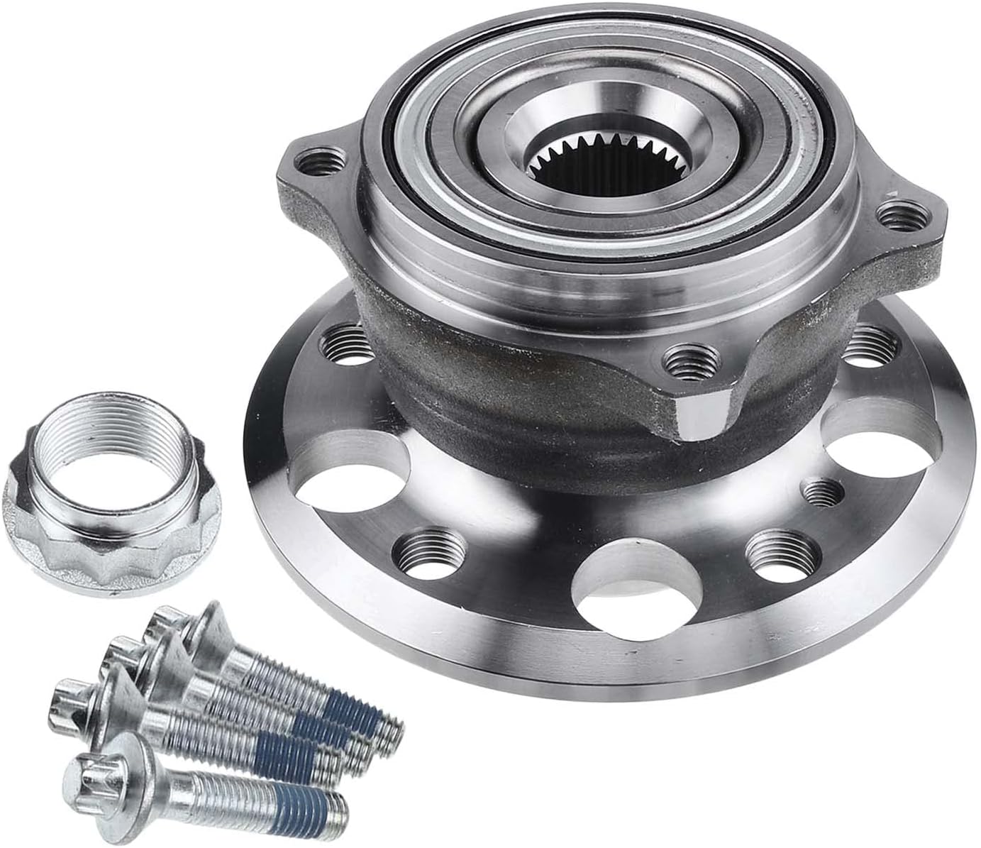 Amazon.com: A-Premium Rear Wheel Hub and Bearing Assembly Compatible ...