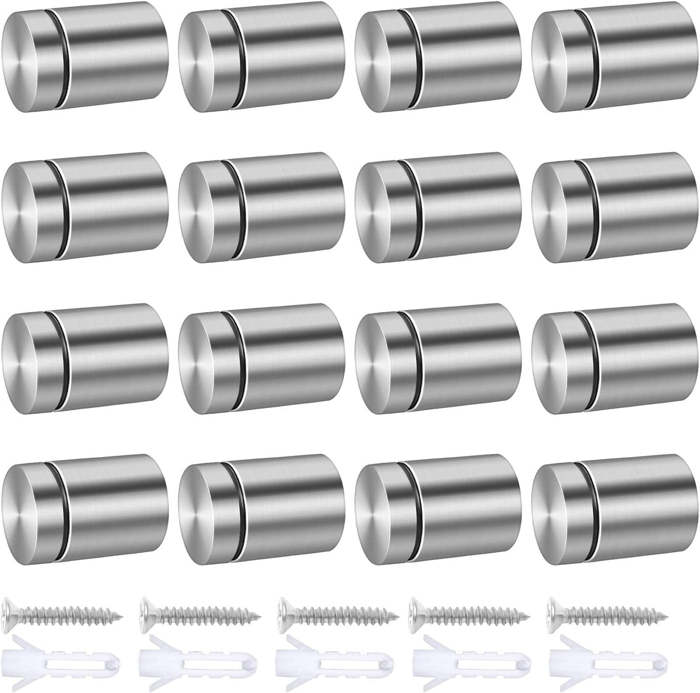 Medium Nylon Plastic Sign locators - Stand-Off Fixings (Pack of 25 ...