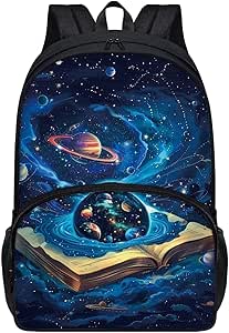 Amazon.com | ELEDIZI Space Galaxy Backpack for Kids 8-12 Elementary ...