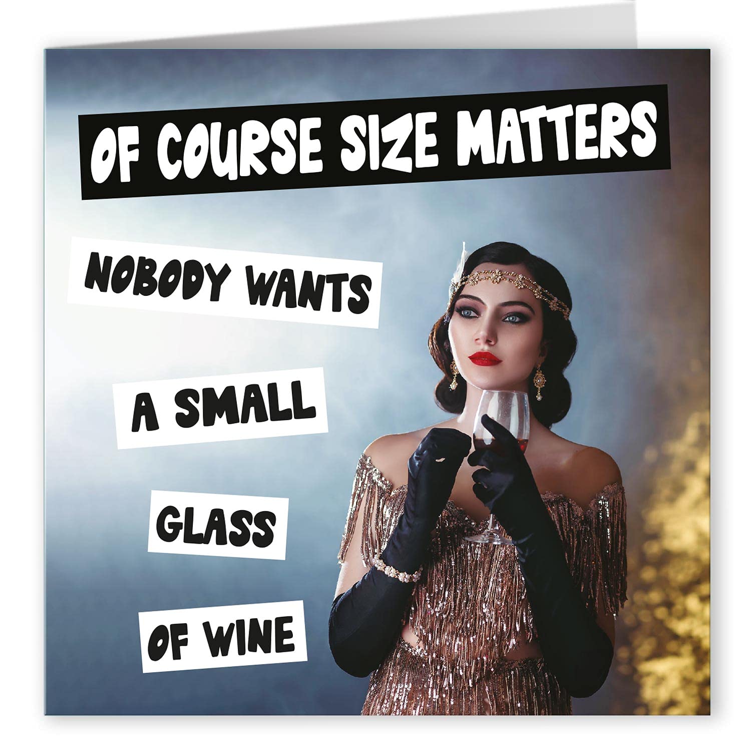 Buy Cult KittyCult Kitty Size Matters Rude Birthday Card For Her Buy Cult KittyCult Kitty Size Matters Rude Birthday Card For Her