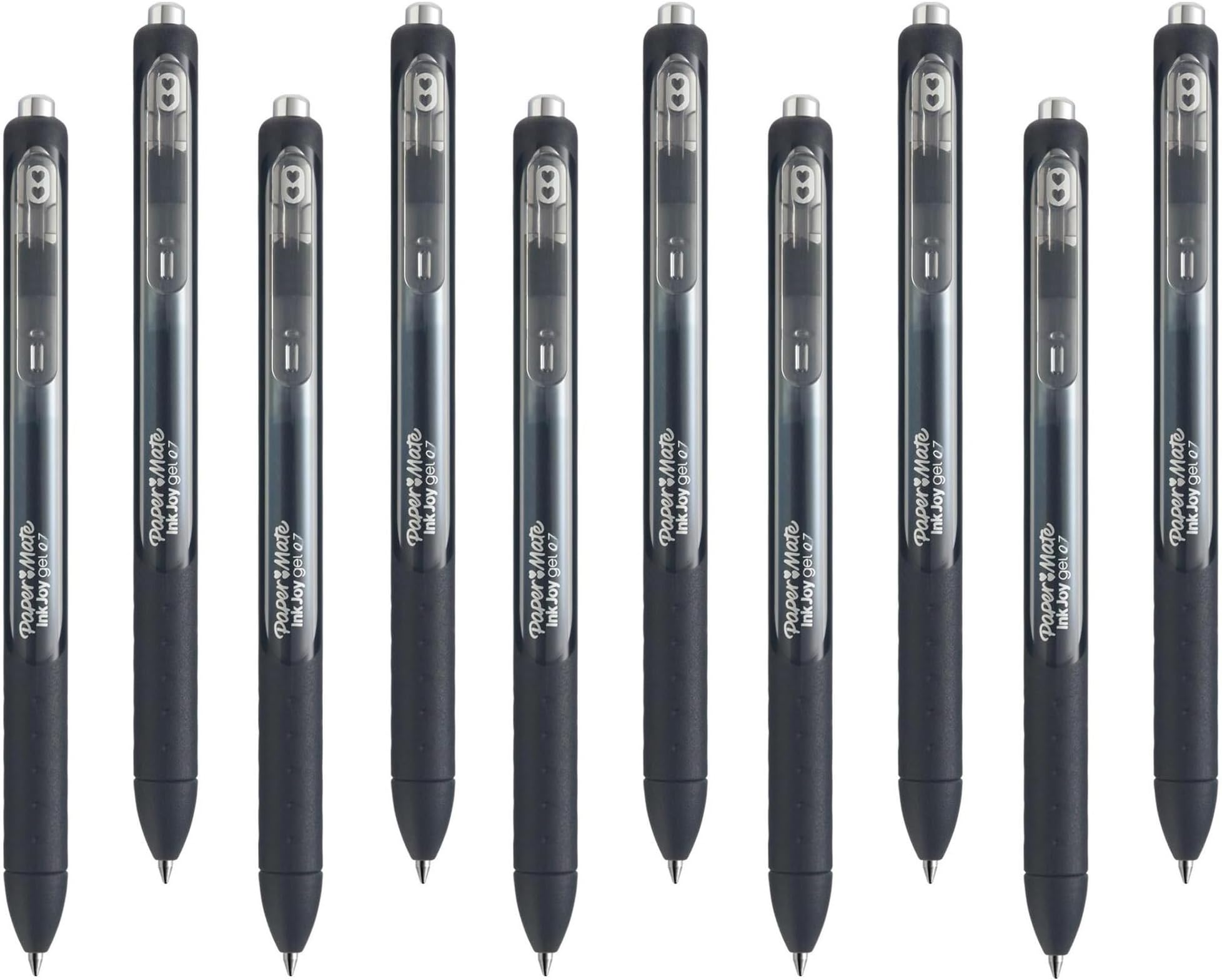 Paper Mate InkJoy Gel Retractable Pens - 0.7mm Medium Point - Black Ink ...