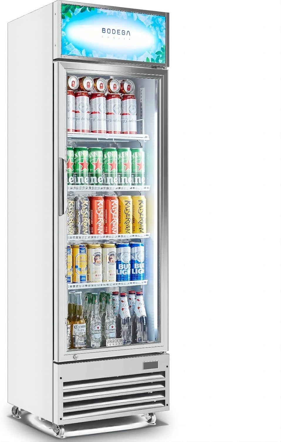 Amazon.com: BODEGACOOLER Commercial Merchandiser Refrigerator, 9 Cu. Ft ...