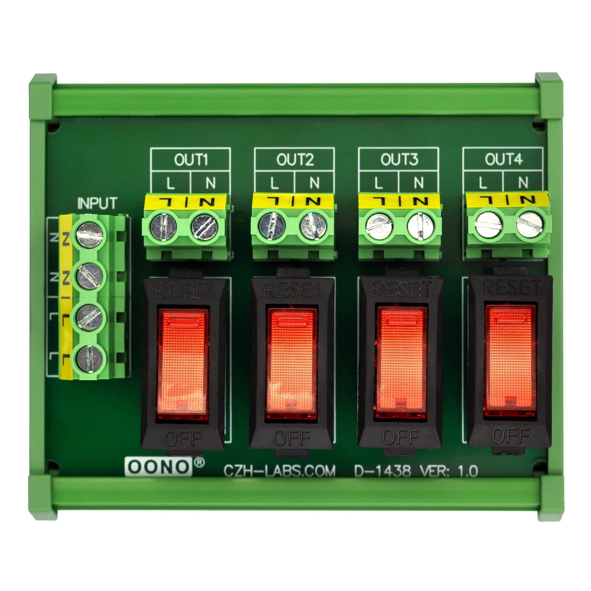 Snapklik.com : Rocker Switch Thermal Circuit Breaker Overload Protector ...
