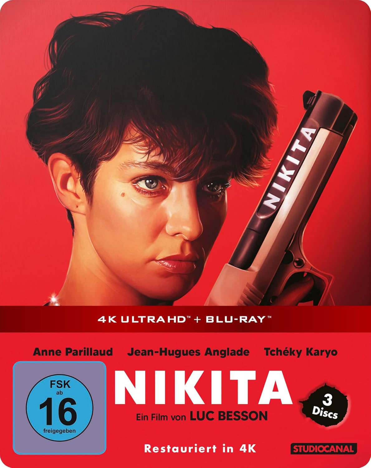 Nikita - Limited Steelbook Edition (4K Ultra HD) + Blu-ray) (+ Bonus-Blu-ray): Amazon.co.uk ...