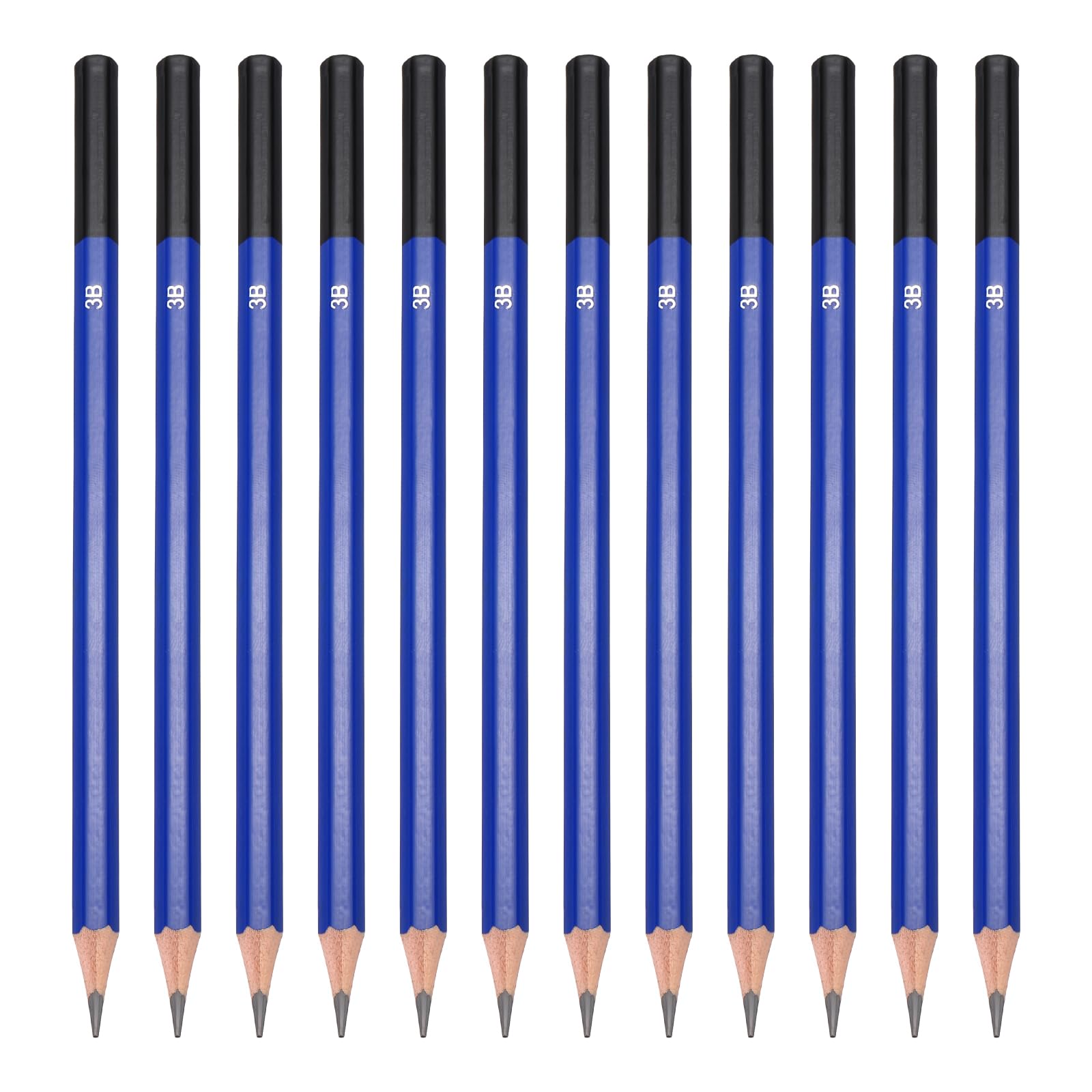 PATIKIL 3B Drawing Pencils for Sketching, 24PCS Sketch Pencils for ...