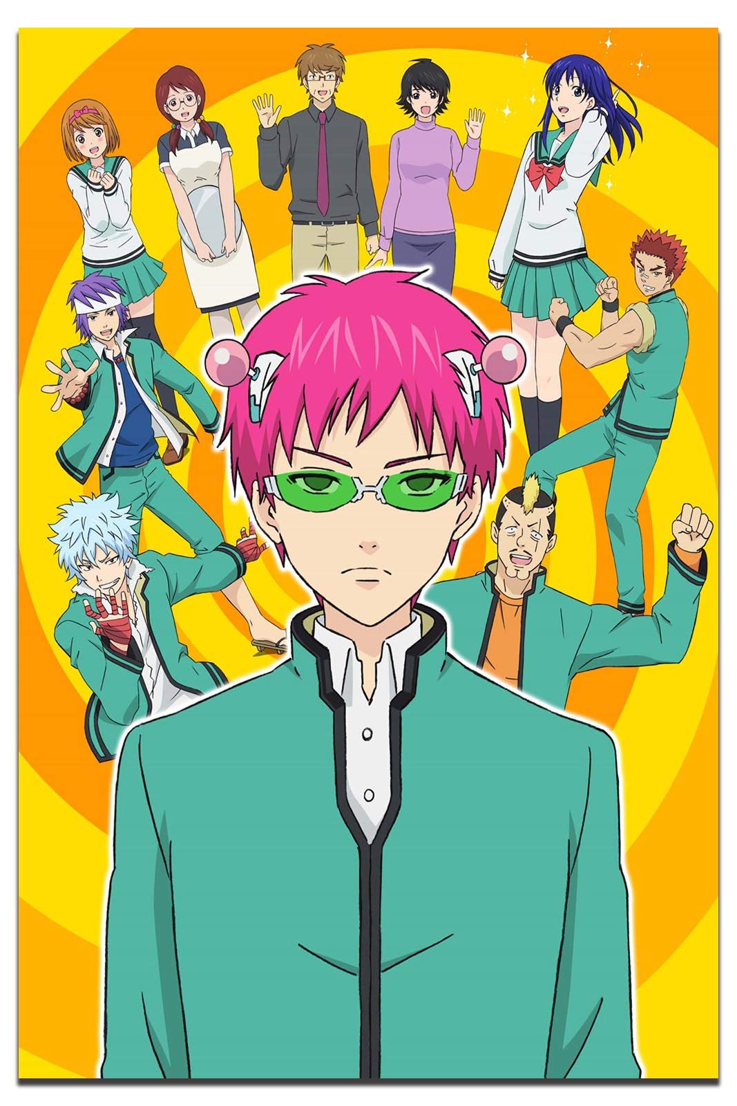 Buy Anime - The Disastrous Life of Saiki K - Saiki Kusuo Painting ...