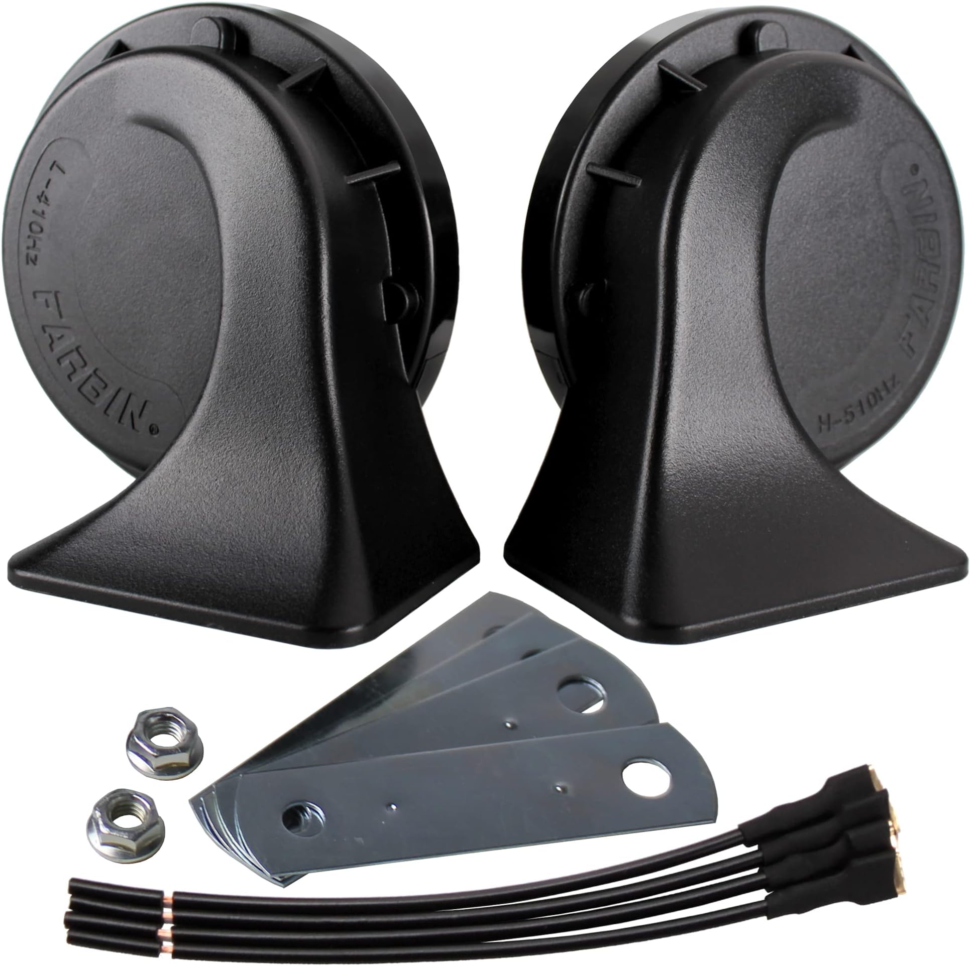 Amazon.com: FARBIN Horns Truck Horn 24V Car Horn Loud Dual-Tone Train ...