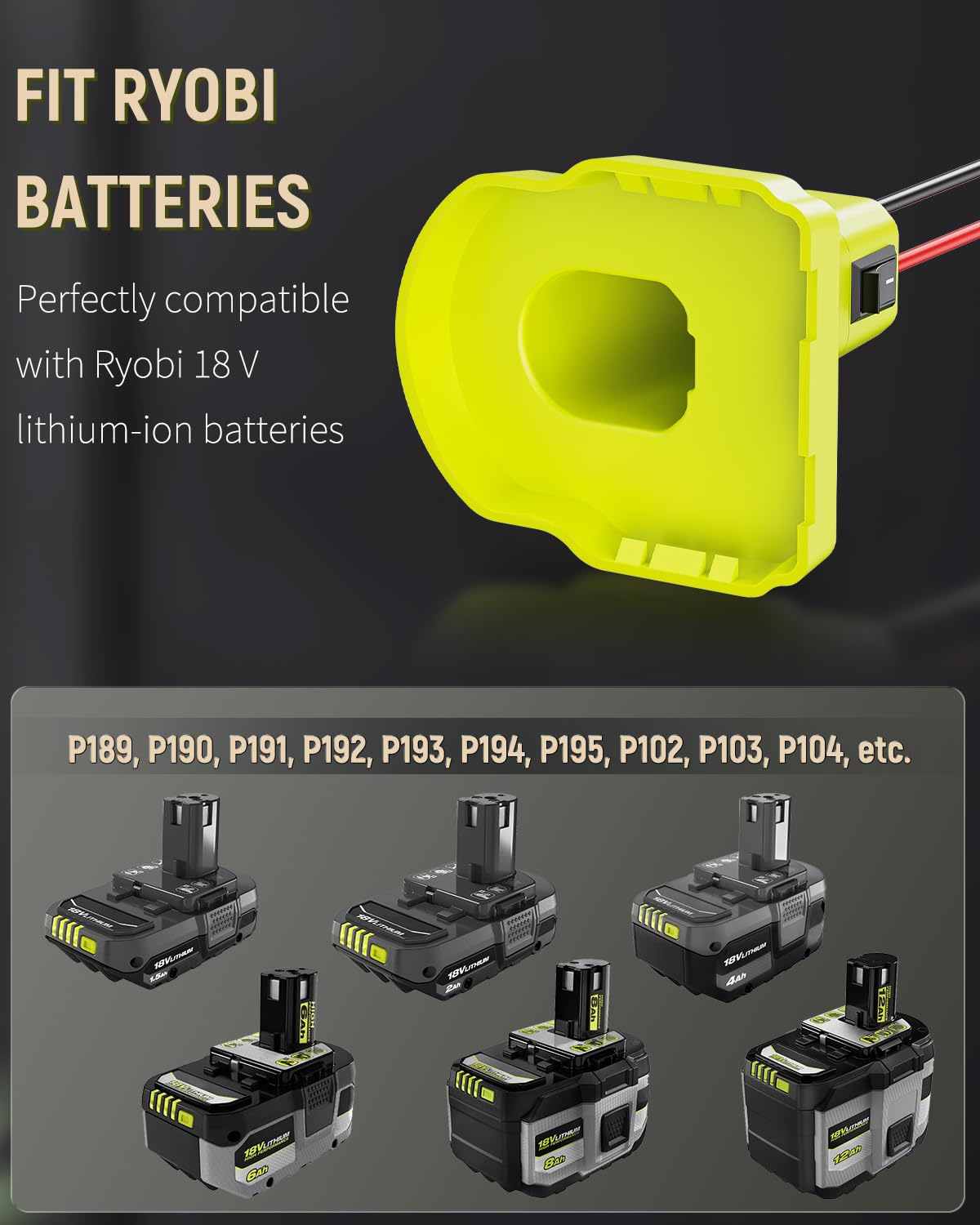 Ryobi Ac To Dc Converter RoyPow 180W AC To DC Converter Power Adapter