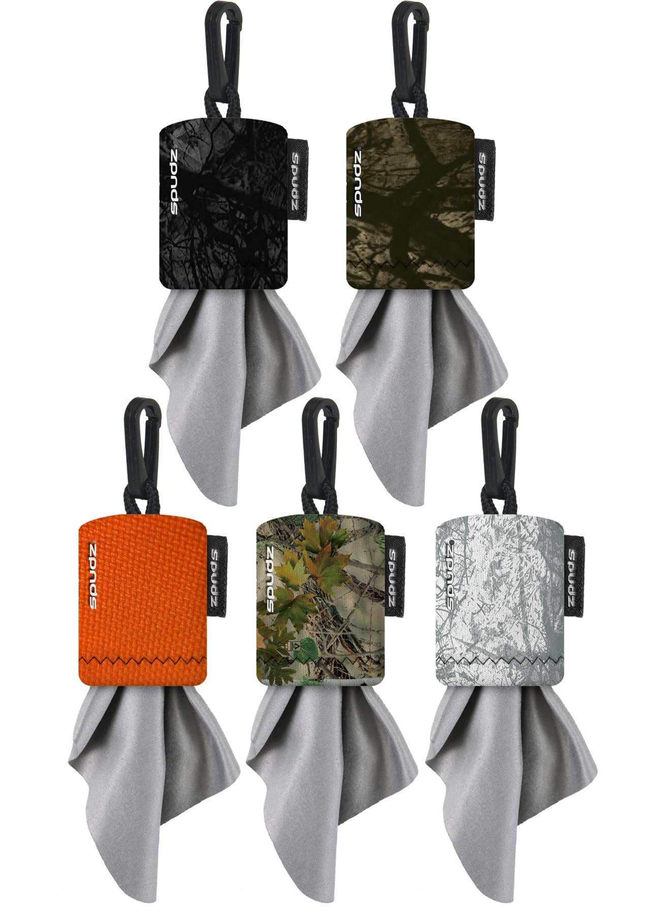 Amazon.com: SPUDZ Ultra Variety Pack | Five 6" x 6" Microfiber Towels w ...