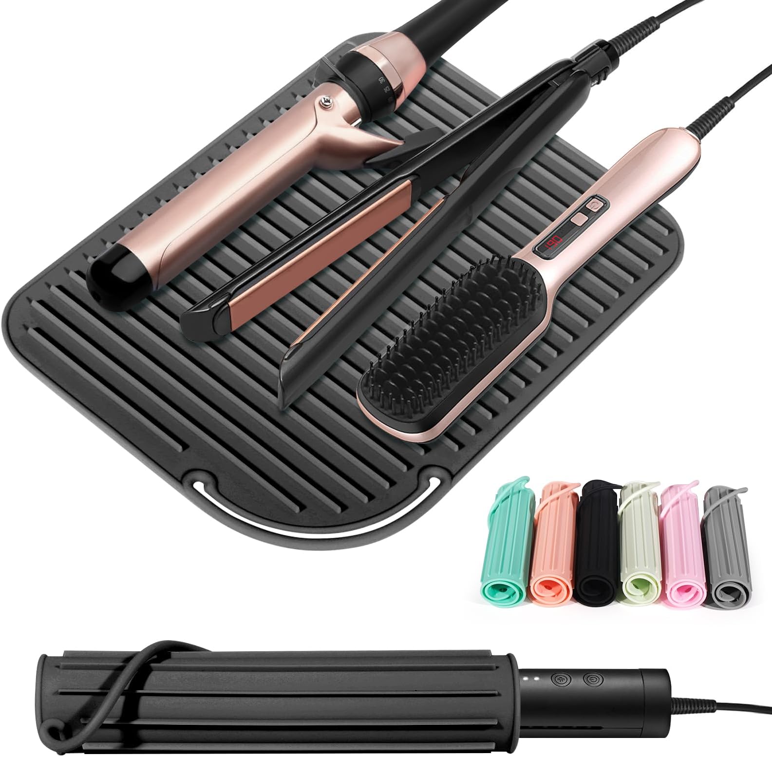 Amazon.com : Radiant Complex Heat Resistant Station Mat for Hair ...