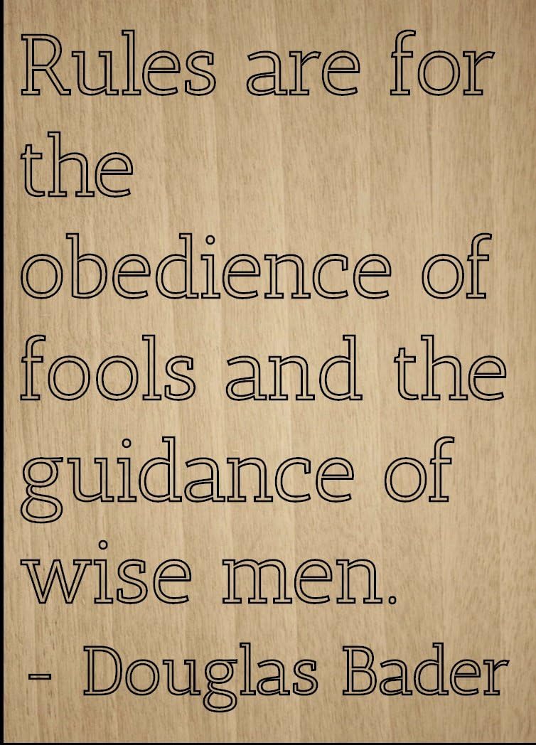 Amazon.com: Mundus Souvenirs Rules are for The obedience of Fools and ...