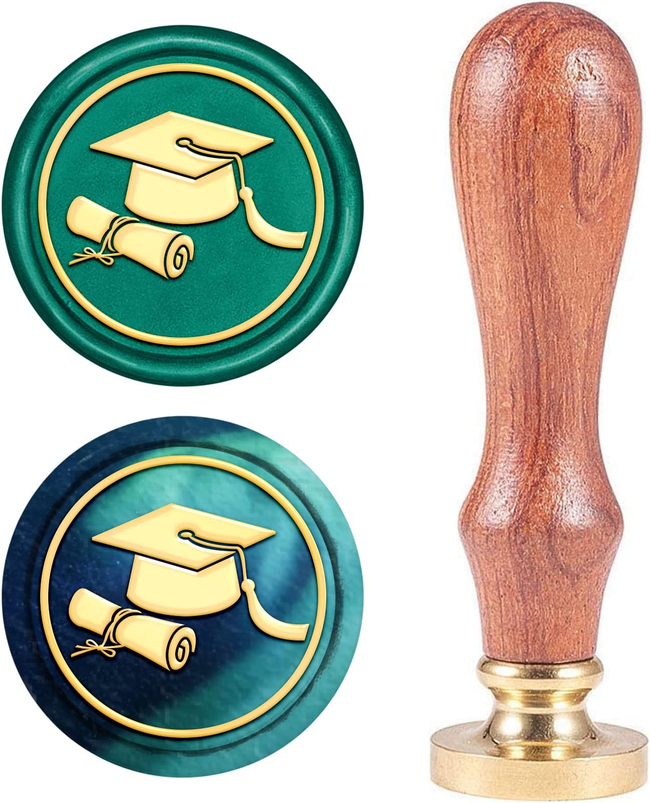 Amazon.com : Graduation Cap Stamp / 2000 Plus Self Inking Party ...