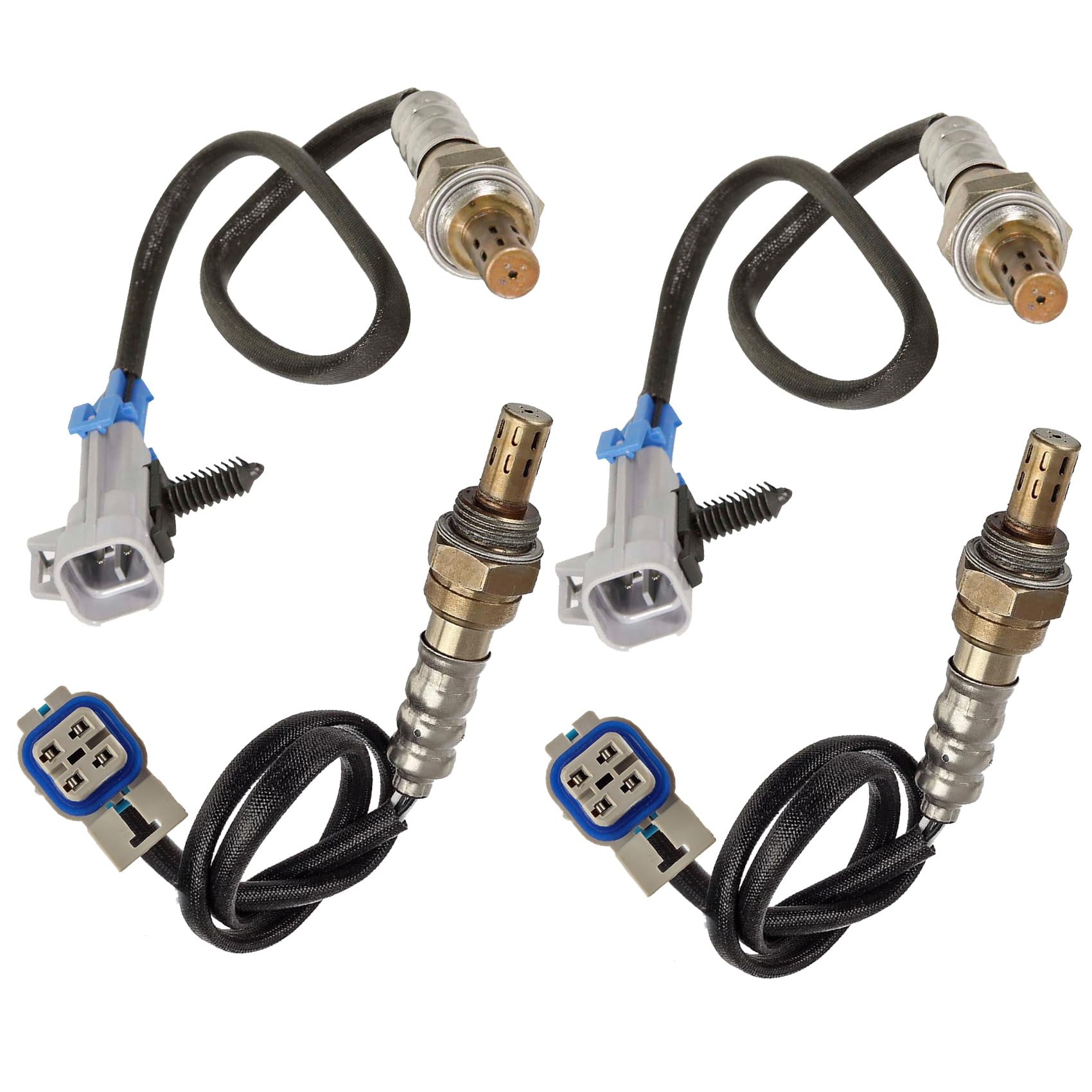 Amazon.com: Ywim 2 Pairs Upstream and Downstream Oxygen Sensors ...