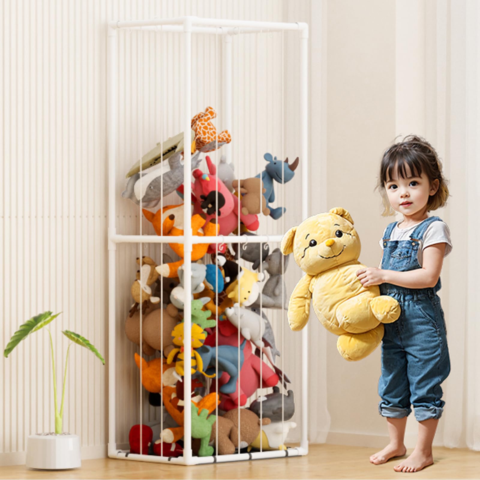 Amazon.com: 67i Extra Large Stuffed Animal Storage Zoo Kids Toy Storage ...