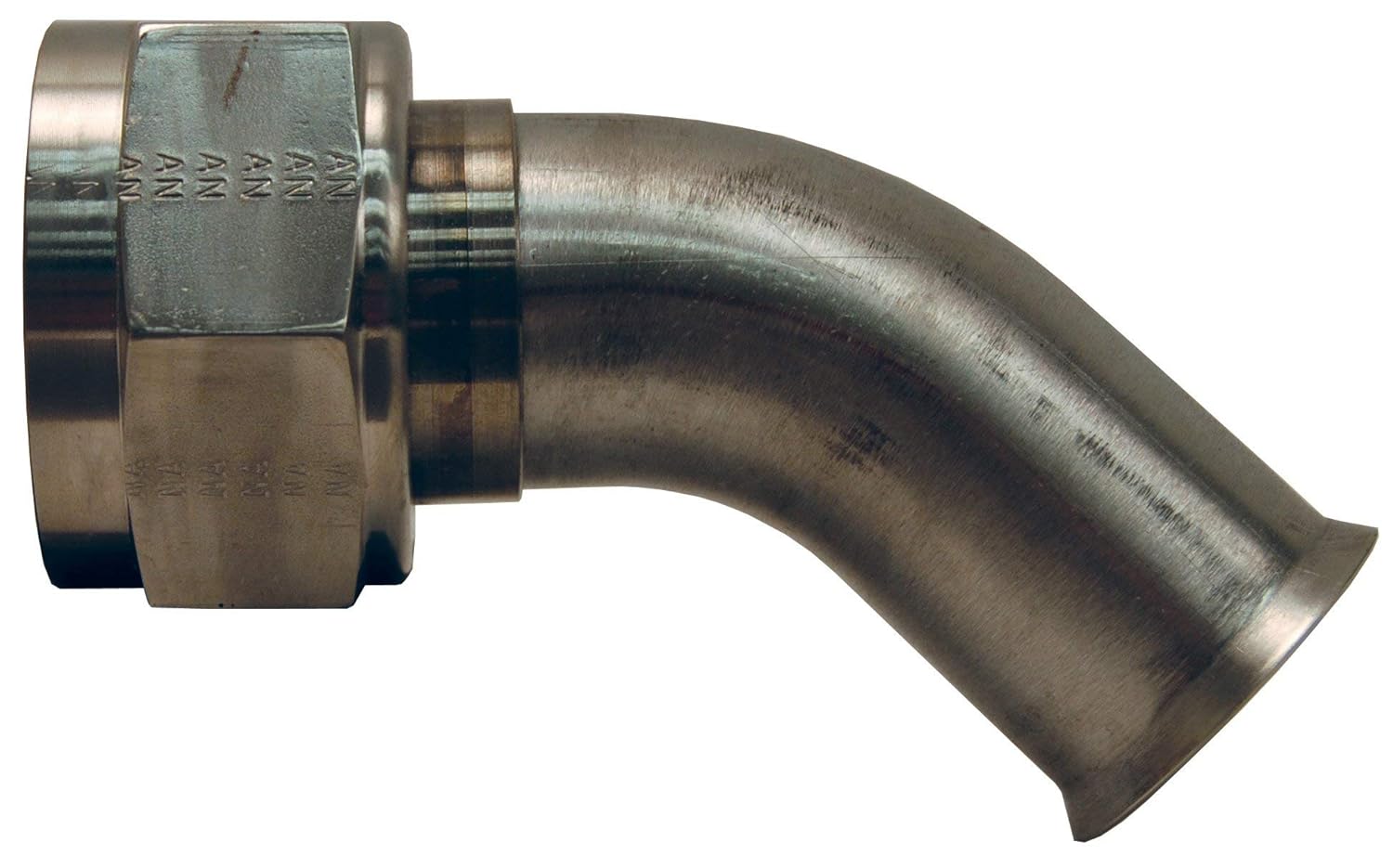 Dixon SFMF500-45 1/2" 45° Elbow, SAE 37° FJIC x Weld End, Nut and ...