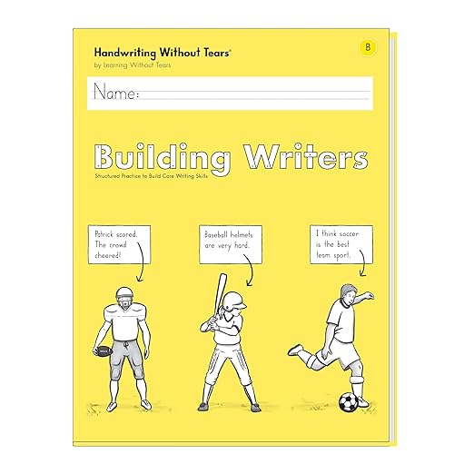 Amazon.com: Learning Without Tears Building Writers Student Edition, Age 6+, 1st Grade+ ...