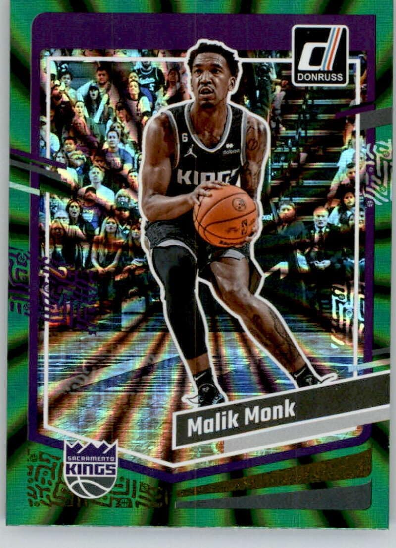 Amazon.com: 2023-24 Donruss Holo Green Laser #20 Malik Monk Sacramento ...