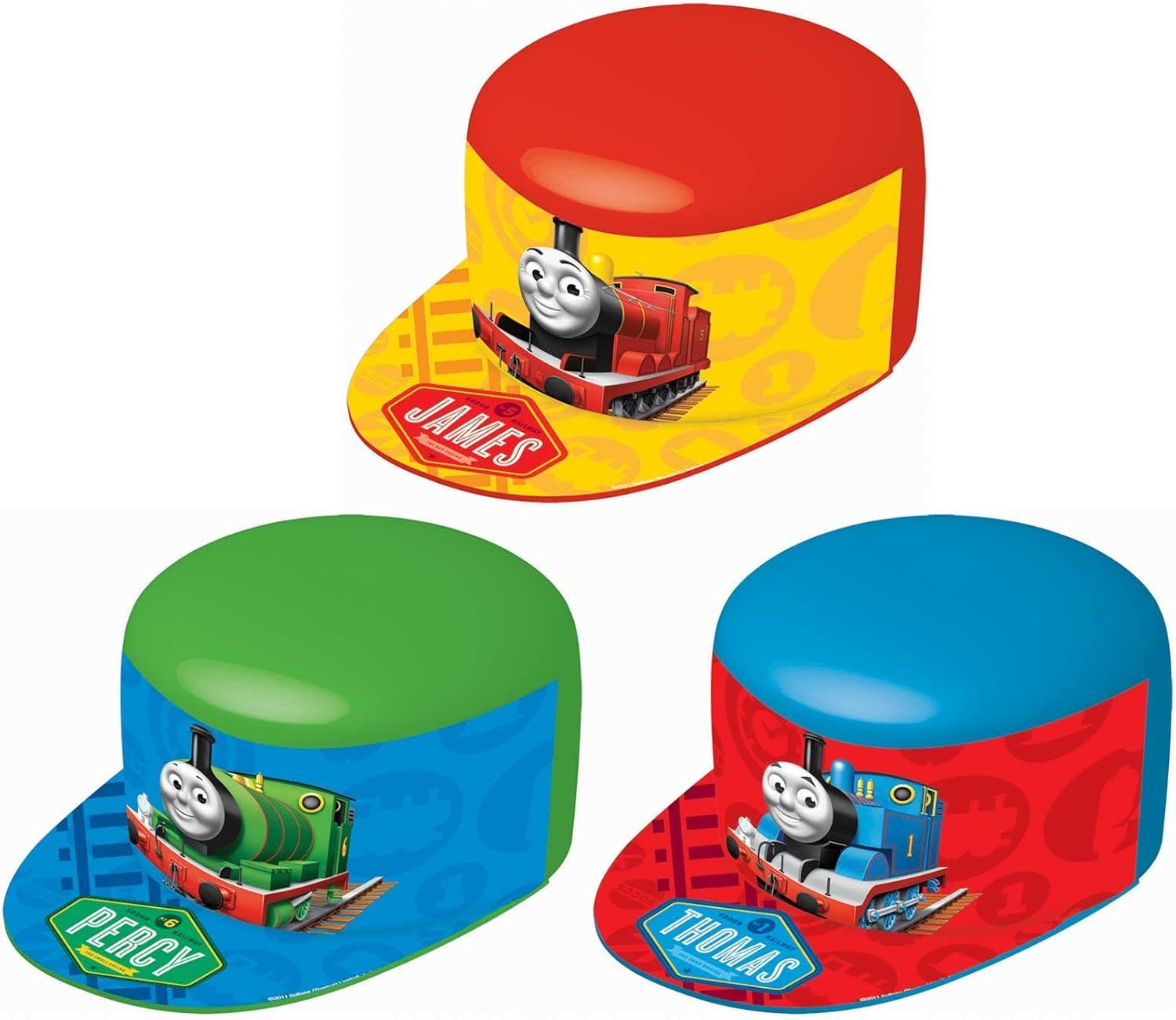 Thomas & Friends Thomas the Tank Vac Form Hat Party Accessory : Amazon ...