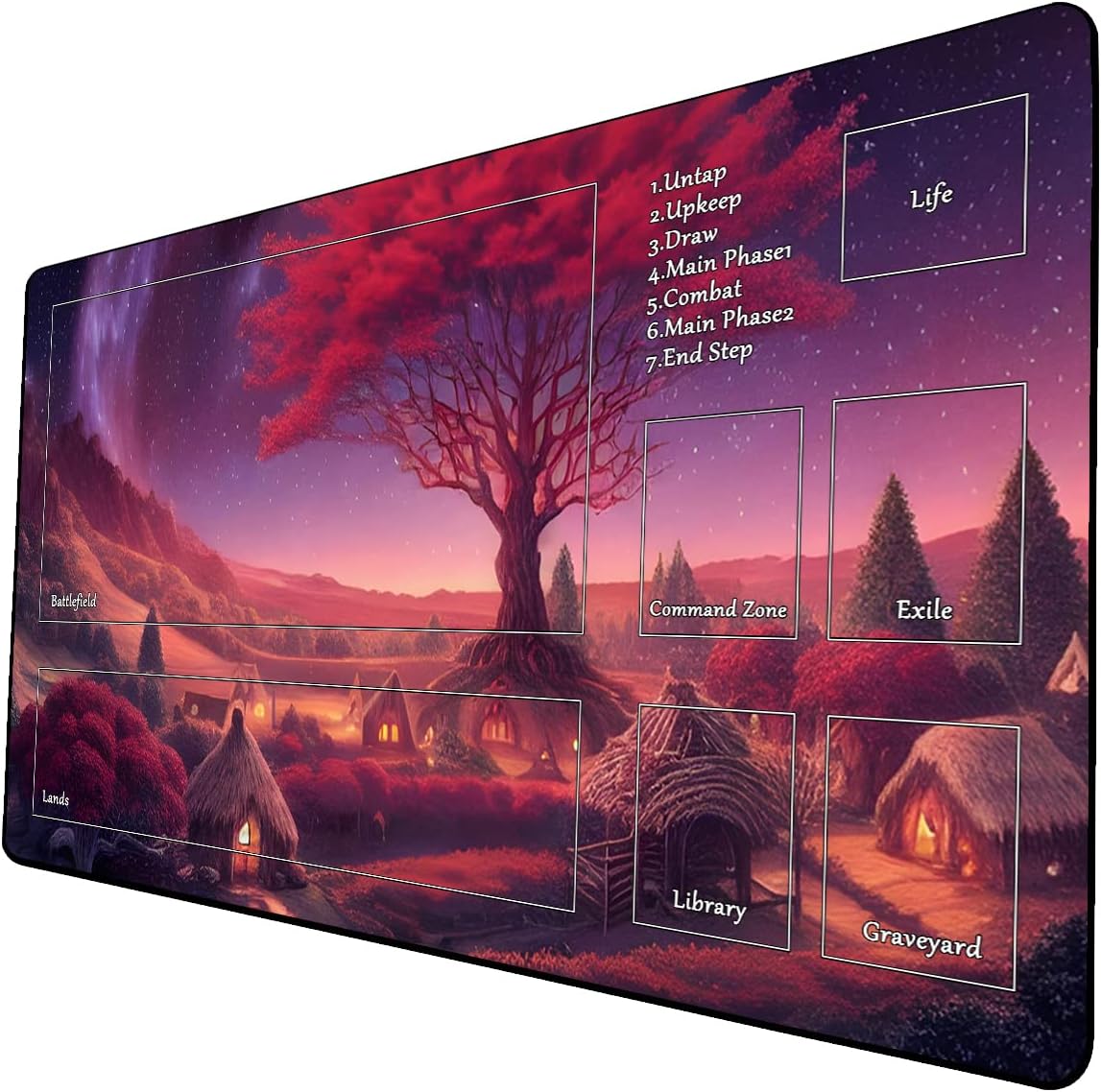 Amazon.com: AI Painting TCG Playmat - MTG Trading Card Game Mat with ...