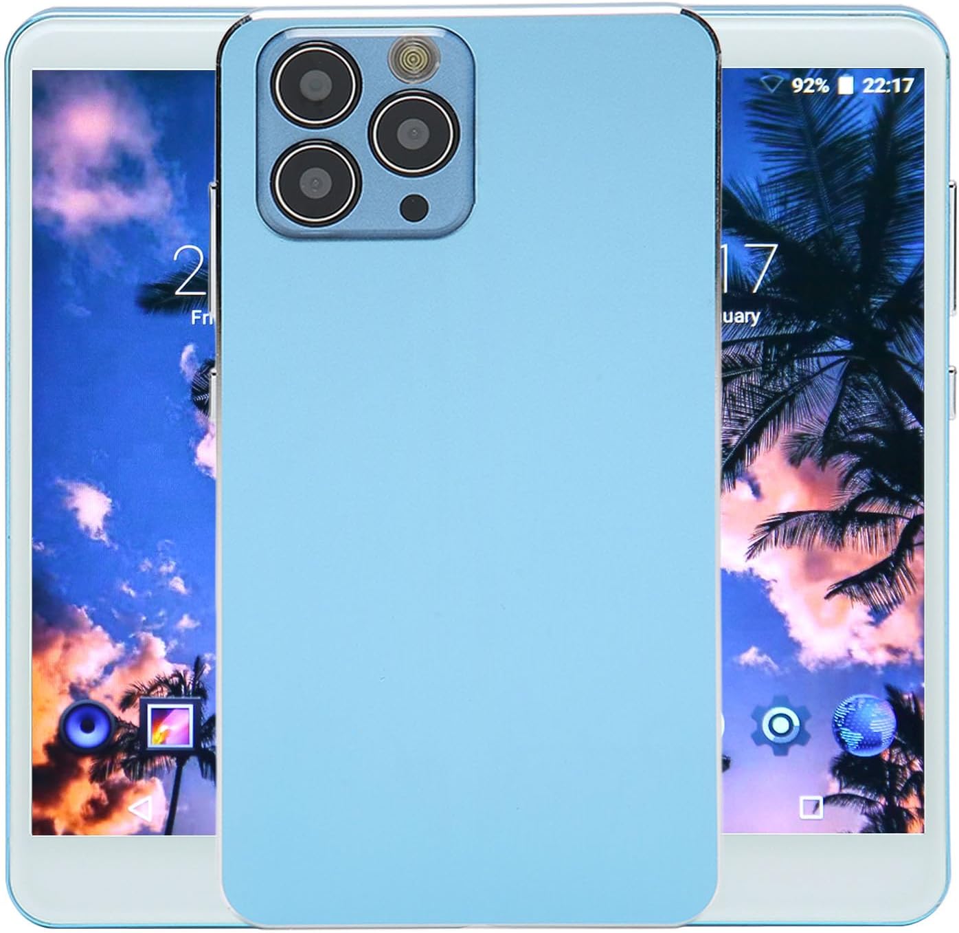 Bluetooth MP4 Player with 5 Inch HD Touch Screen, Portable WiFi Music ...