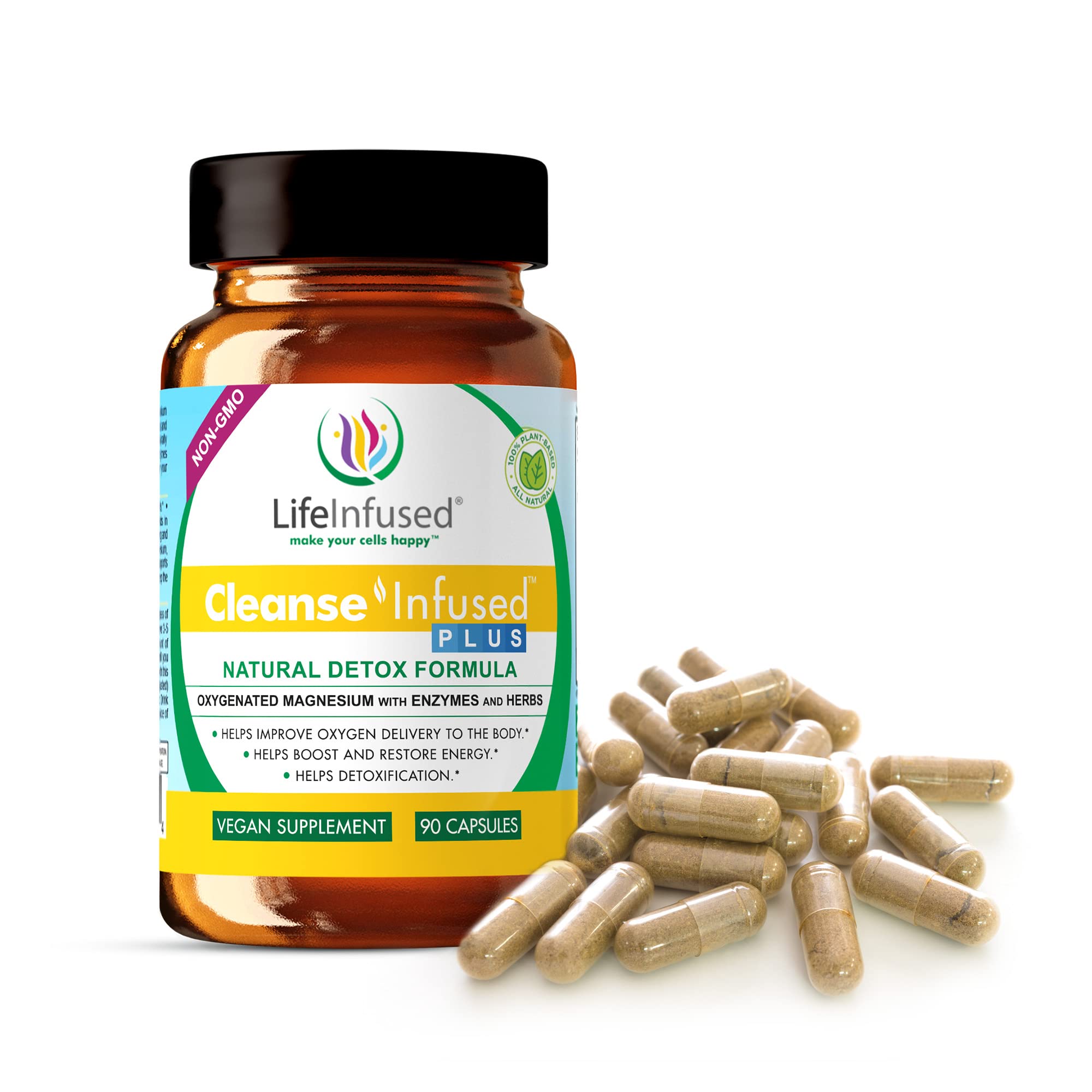 Buy Life Infused Cleanse Infused Plus - Premium Natural Colon with ...